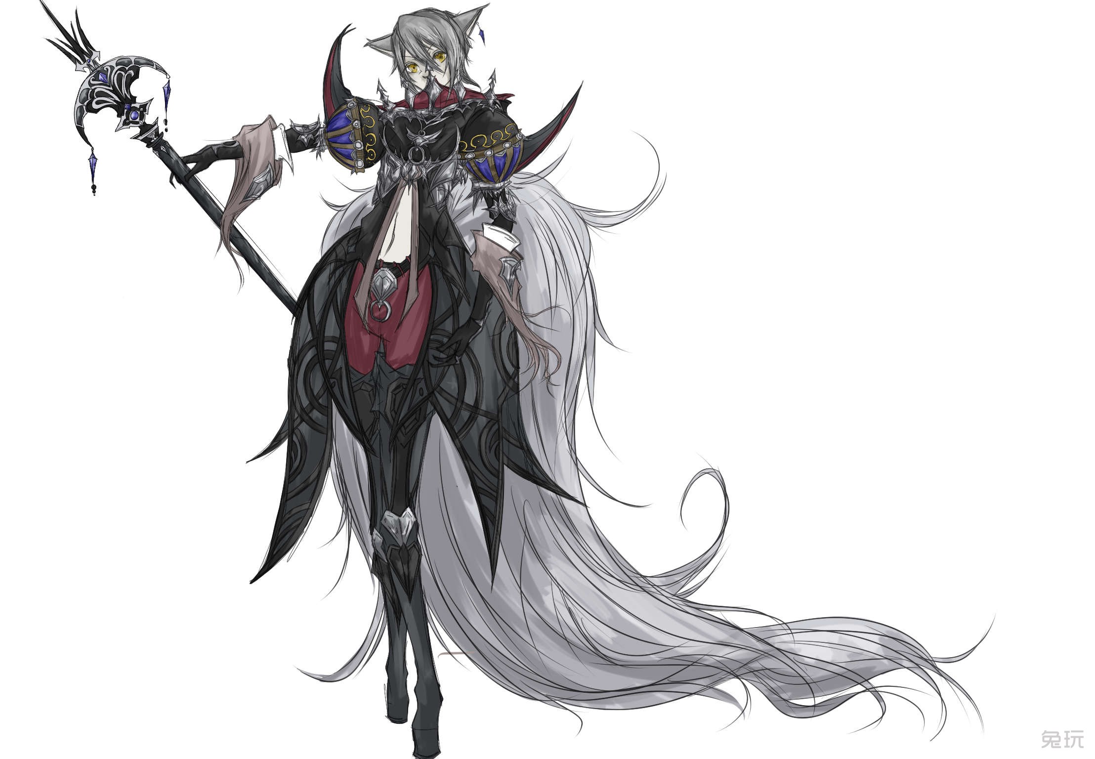 ff14兔子族,f4,f4仙子族蛮族_大山谷图库